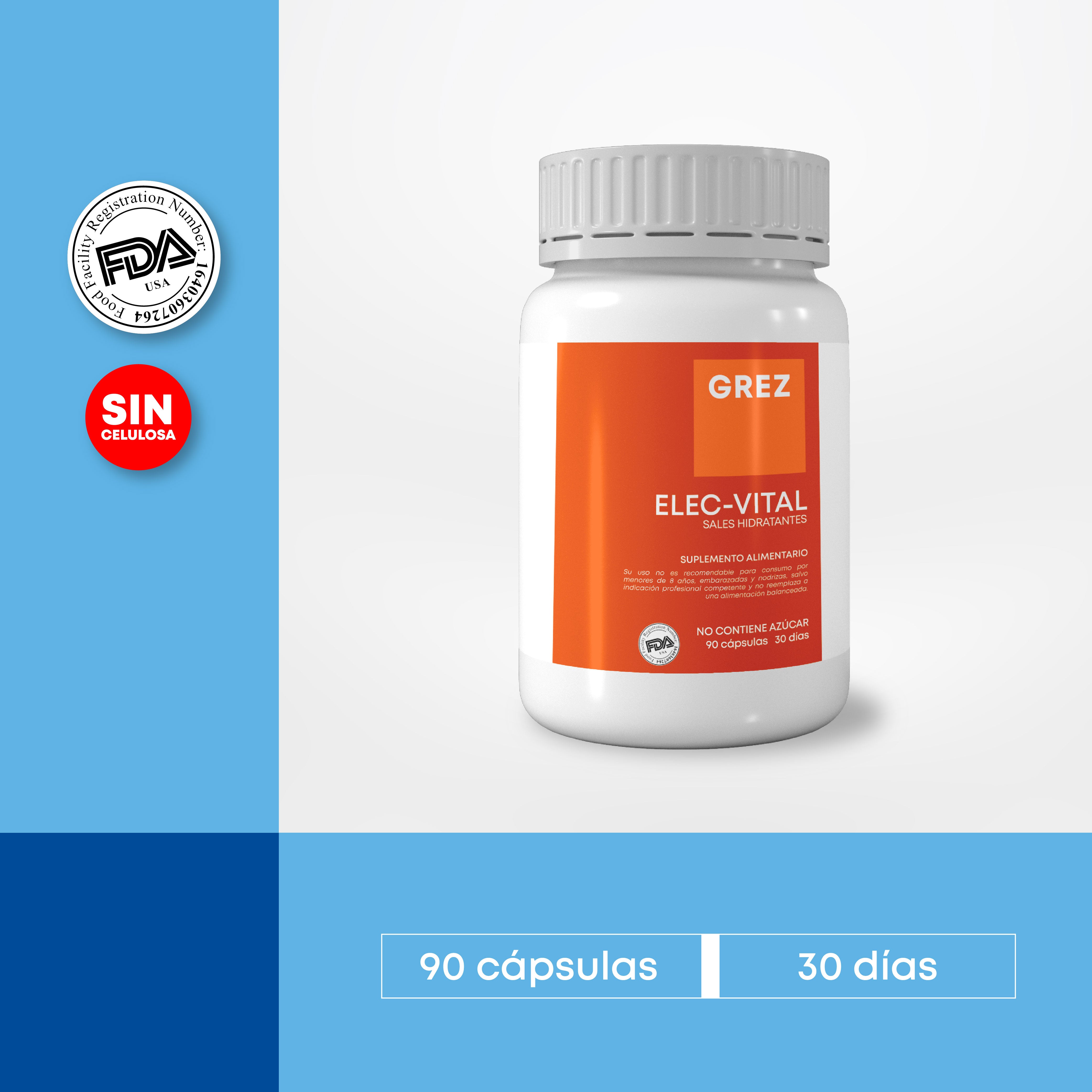 ELEC-VITAL Minerales electrolitos / cápsulas – THE GREZ WAY CL