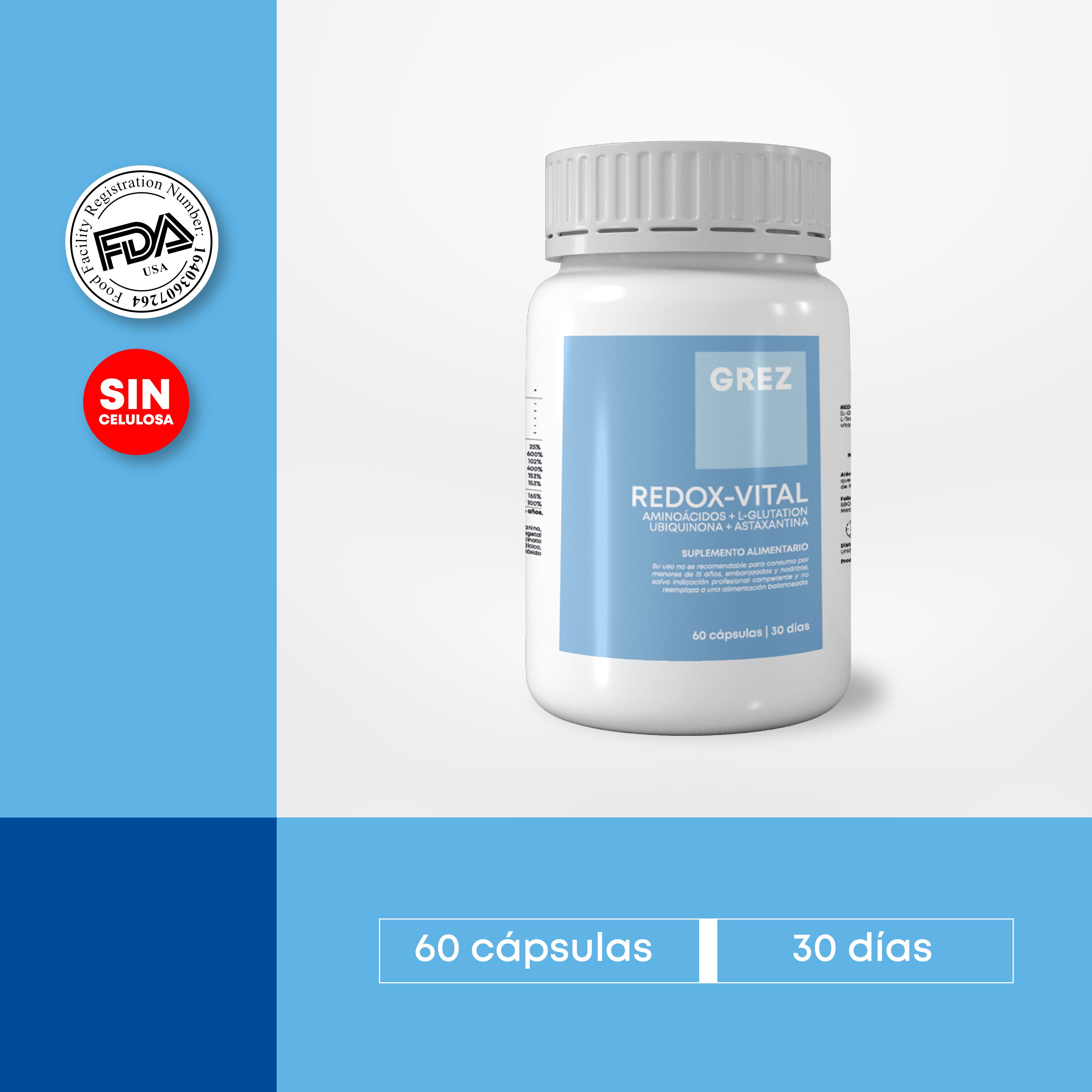 REDOX-VITAL - Aminoácidos, L-glutation, vitaminas y minerales – THE ...